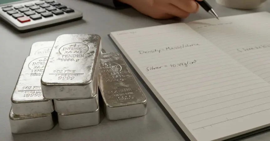 What is the Density of Silver in Grams? | bigwritehook