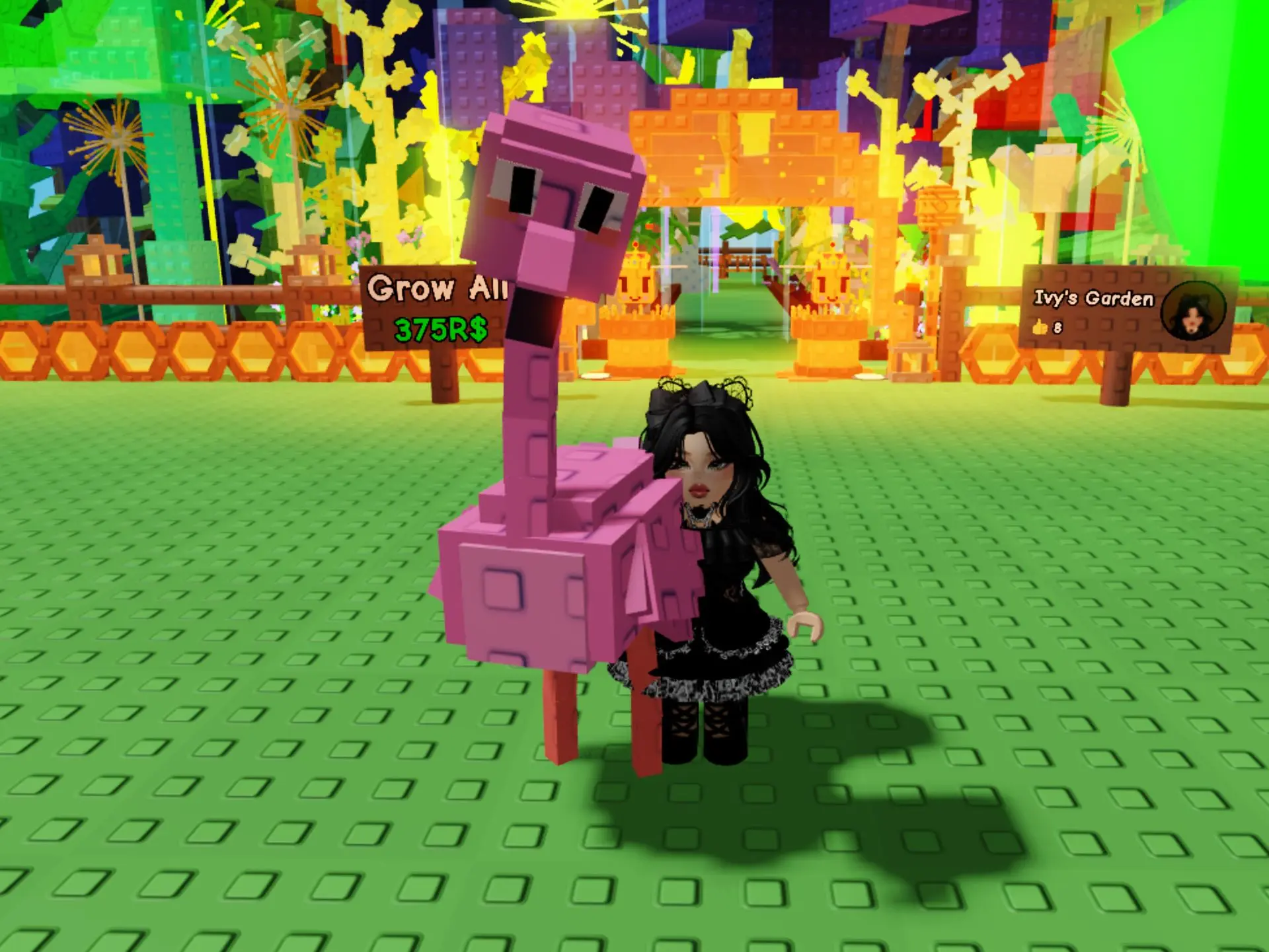 What Does Flamingo Do in Grow a Garden? | bigwritehook