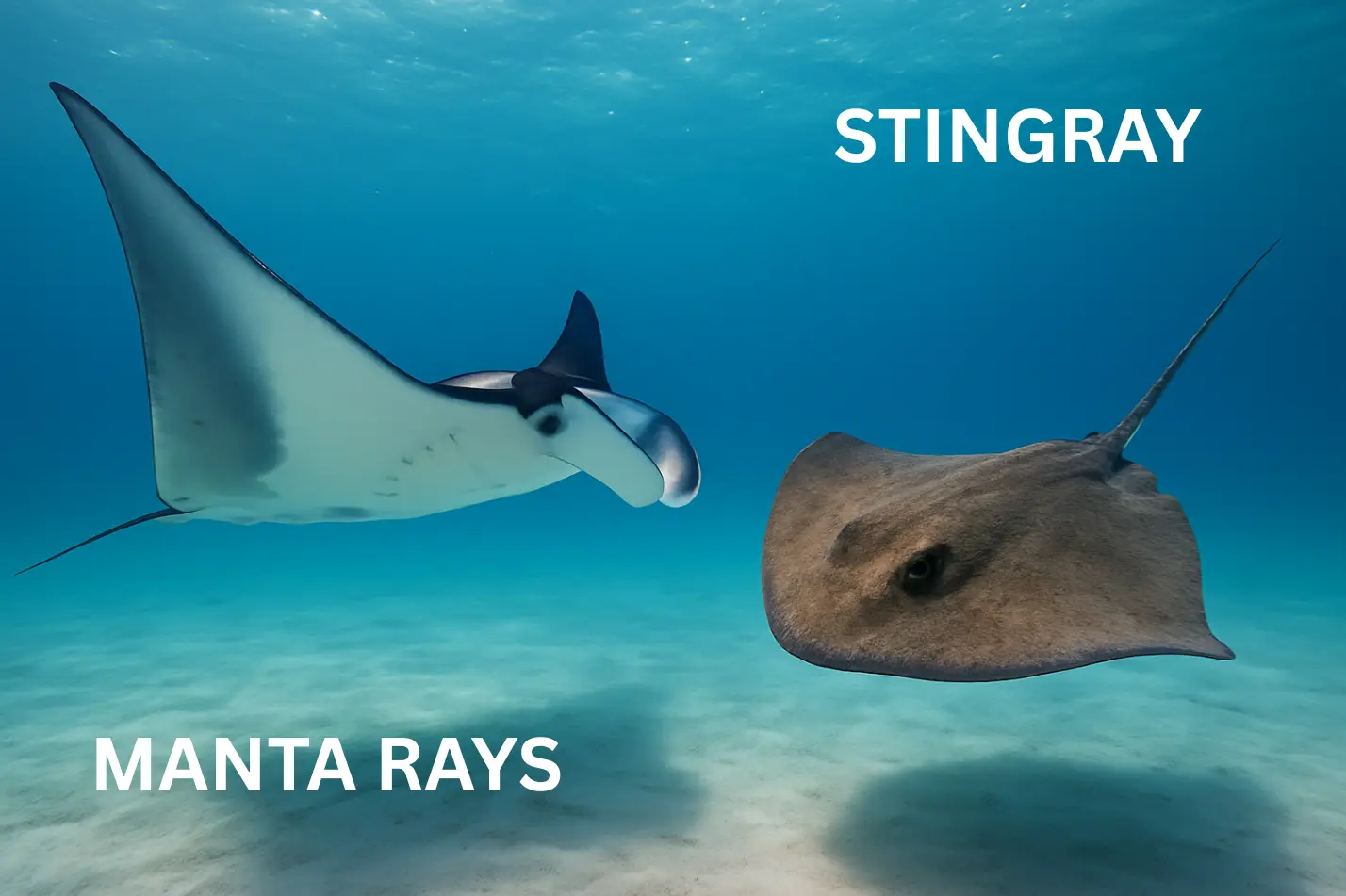 Manta Ray VS Stingray, What's The Difference? | bigwritehook