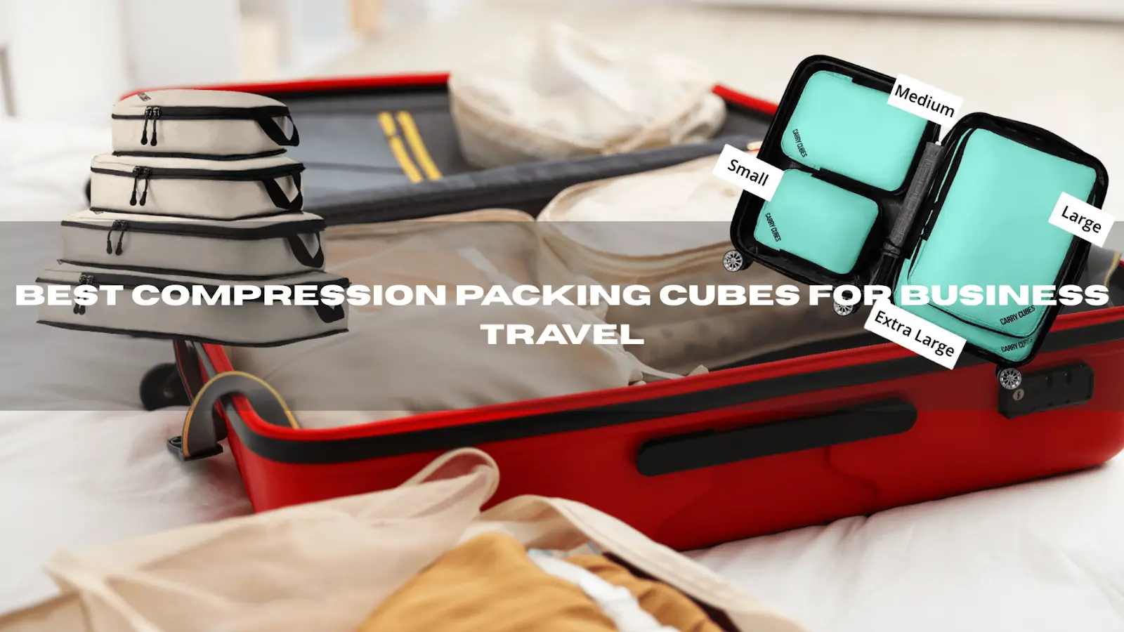 Best Compression Packing Cubes for Business Travel | bigwritehook
