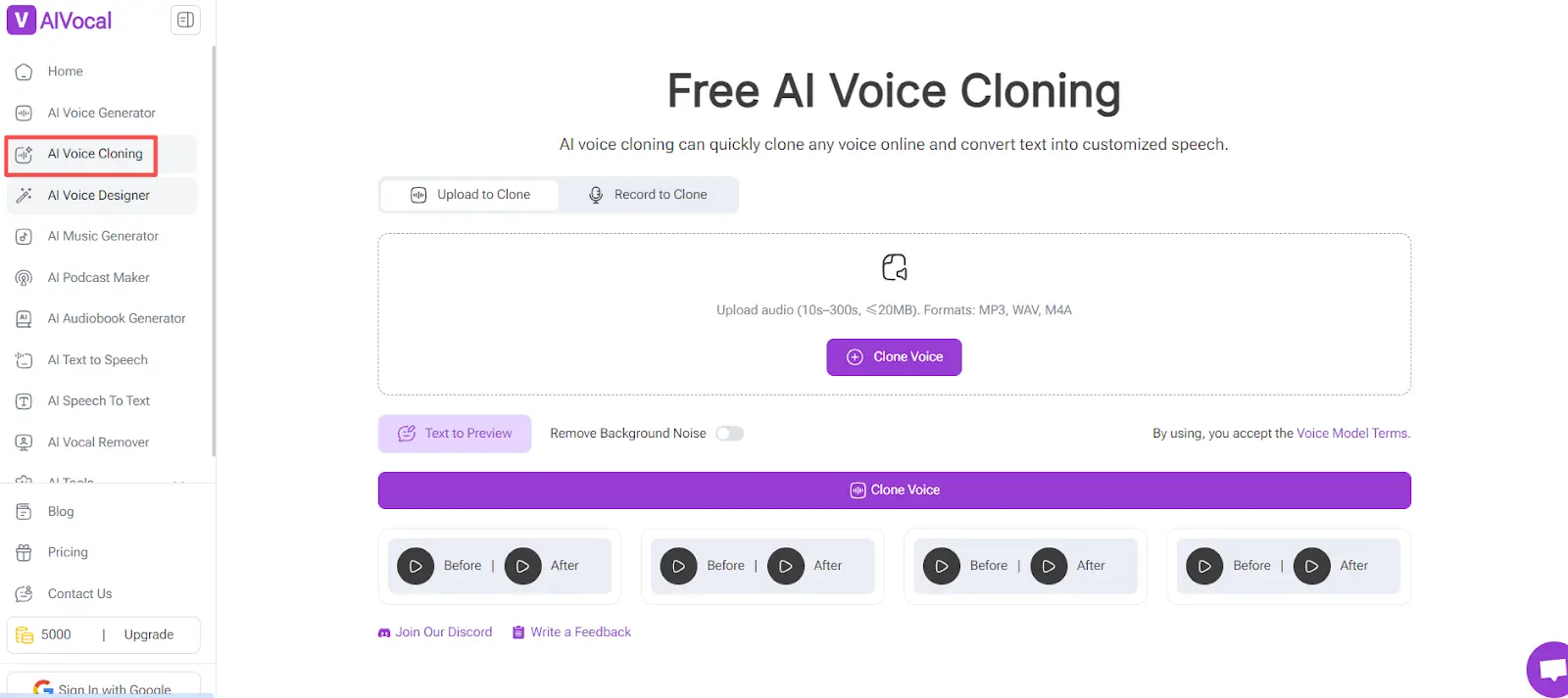 AIVocal AI Voice Cloning – High-Quality Voice Copying for Everyday Use ...