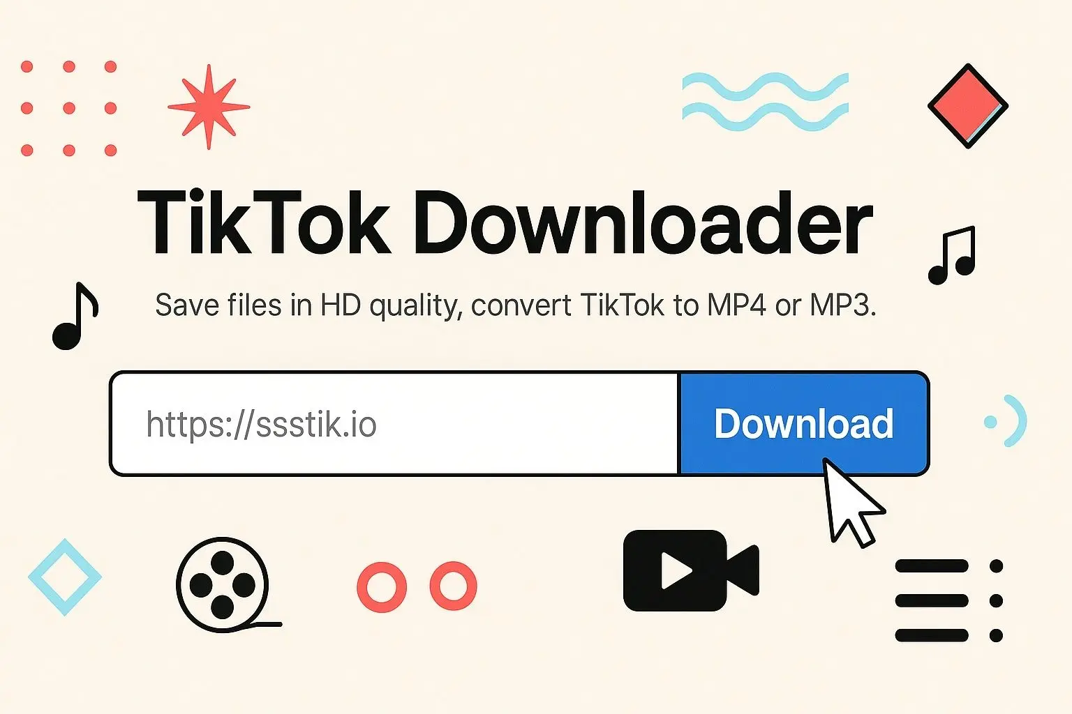 TikTok Downloader: Save Videos Without Watermark in HD Quality ...